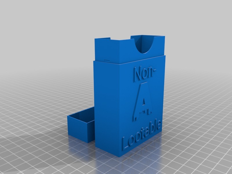 Free 3D file Non-Lootable v3・3D printer model to download・Cults