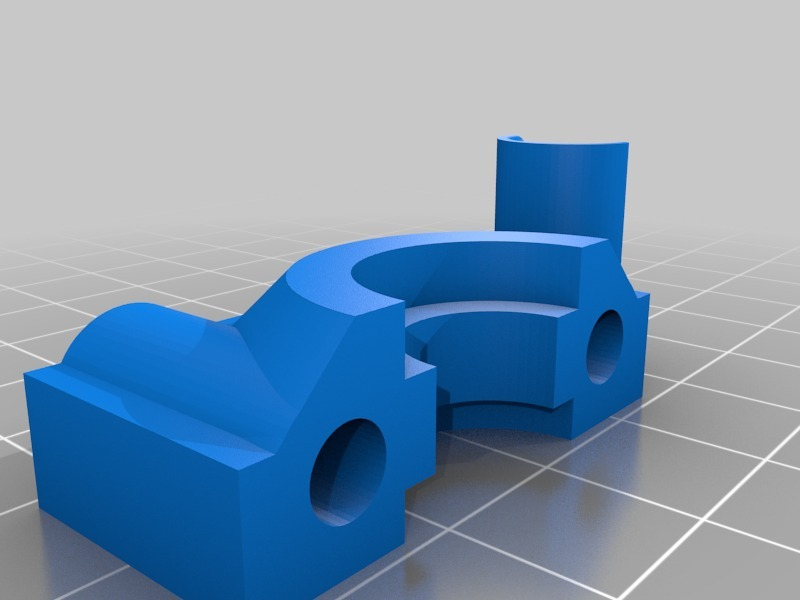 Free 3D file E3D V6 Carrier for the TEVO Tarantula・3D printing design ...