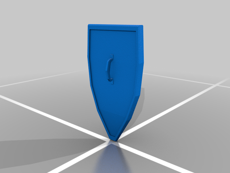 Free 3D file a set of low-poly shields・3D printing model to download・Cults