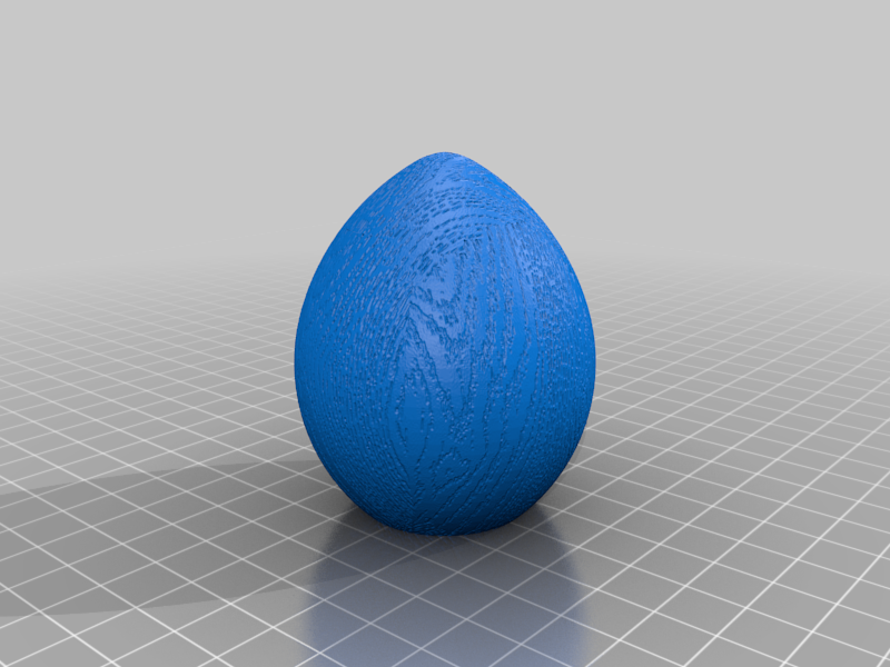 Free 3D file Wooden Egg・3D print object to download・Cults