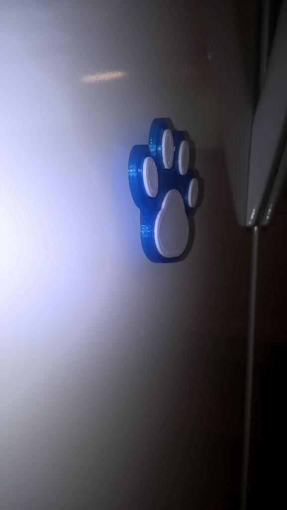 Free 3D file Paw Print・3D printing model to download・Cults