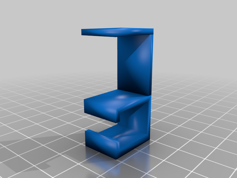 Free 3D file Underdesk cable hook for 22mm table・3D printable model to ...