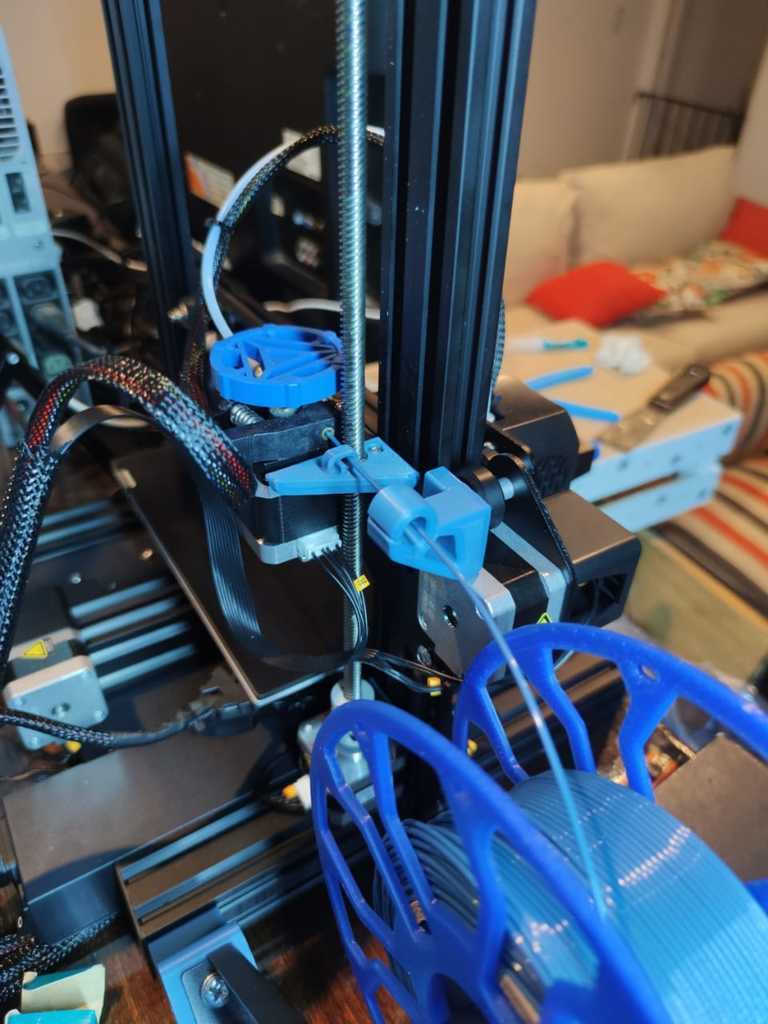 Free 3D file Upgrade Kit Ender 3 V2 Filament Guide for side support 🪢 ...