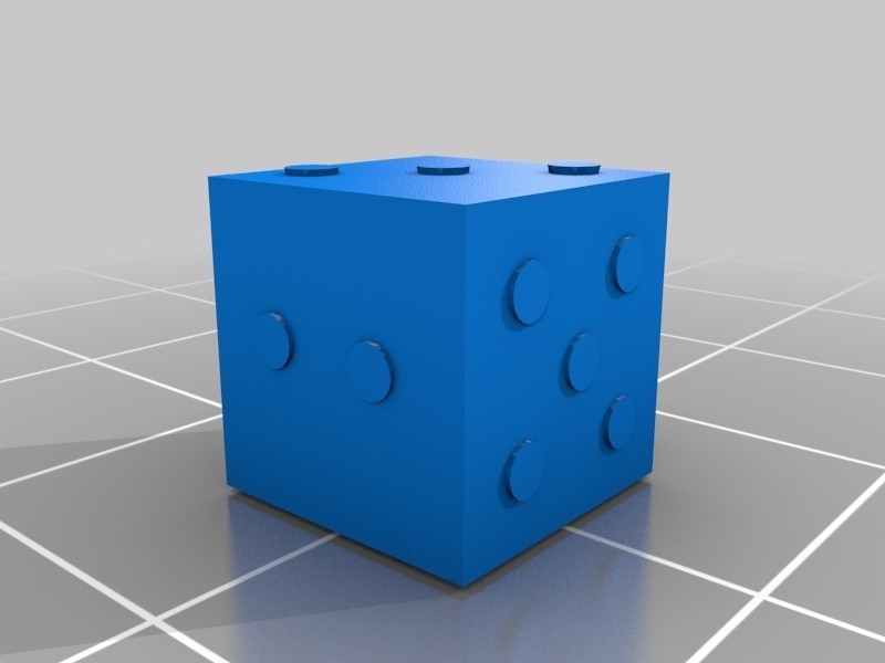 Free 3D file Alpha Dice 🎲・3D printer model to download・Cults