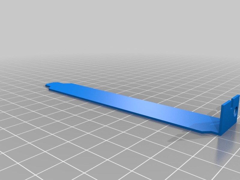 Free 3D file Computer Case Rear PCI Bracket Blank・3D printing idea to ...
