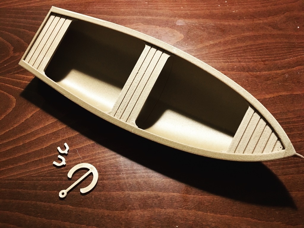 Free 3D file Simple boat 🛥️・Object to download and to 3D print・Cults