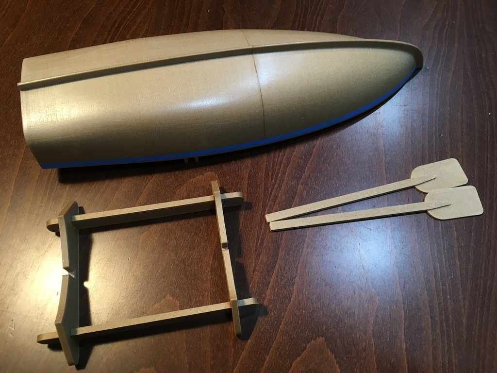 Free 3D file Simple boat 🛥️・Object to download and to 3D print・Cults