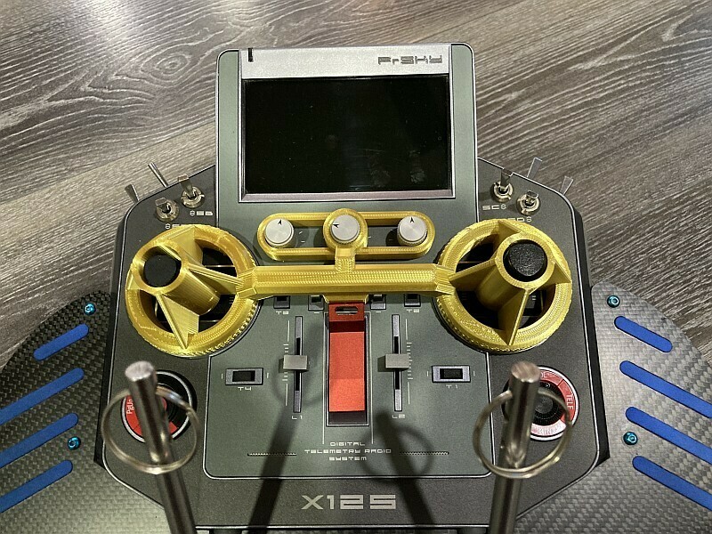 Free 3D file Frsky Horus X12S gimbals protectors・3D printing design to ...