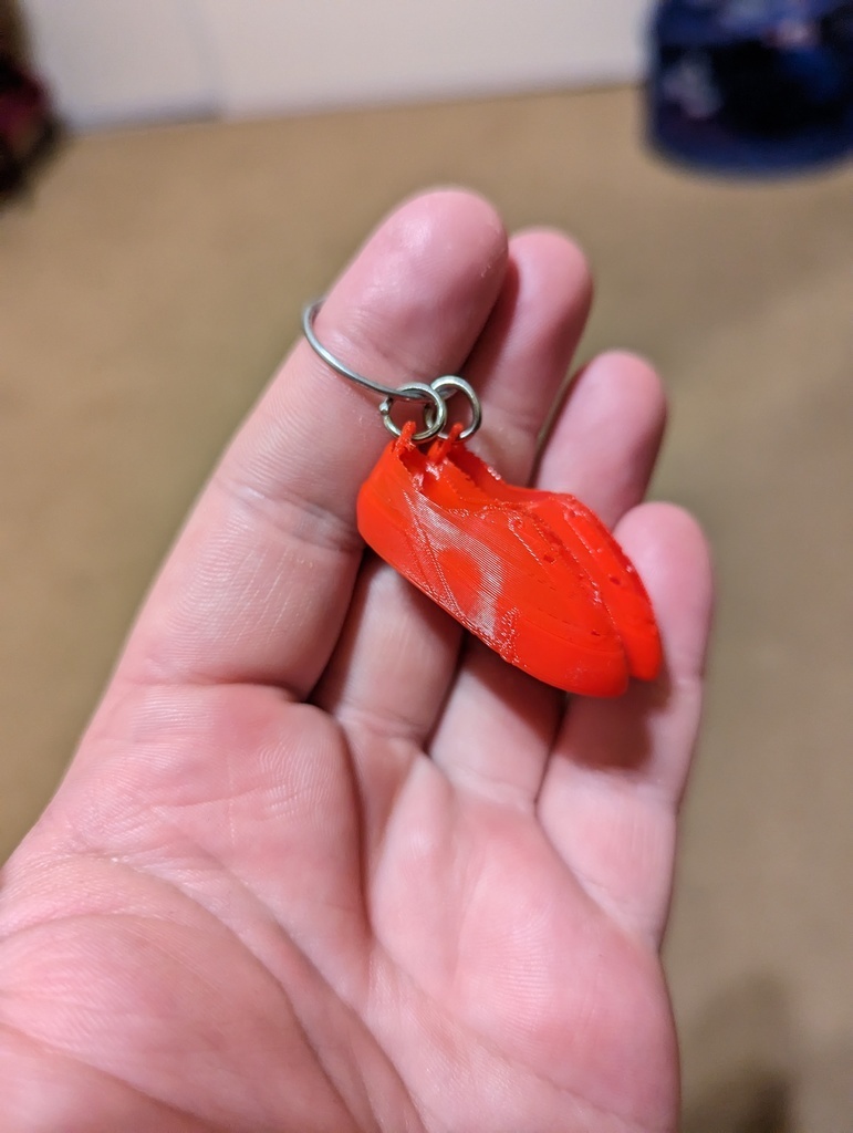 Free 3D file climbing shoe keychain・3D print design to download・Cults