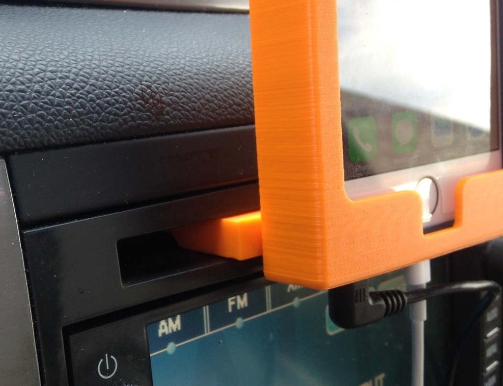 Free 3D file iPhone 6 Plus Universal CD Slot Adapter・3D printer design ...