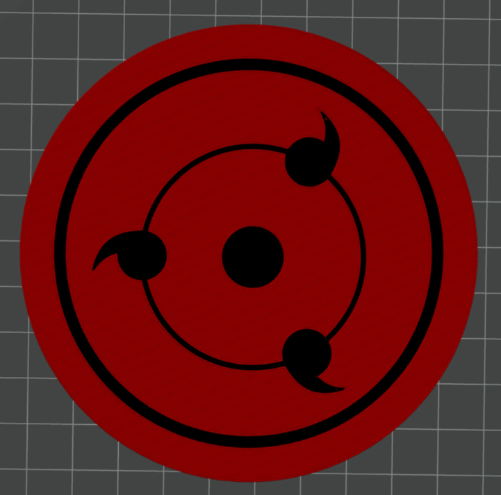Free 3D file Sharingan coaster・3D printer design to download・Cults