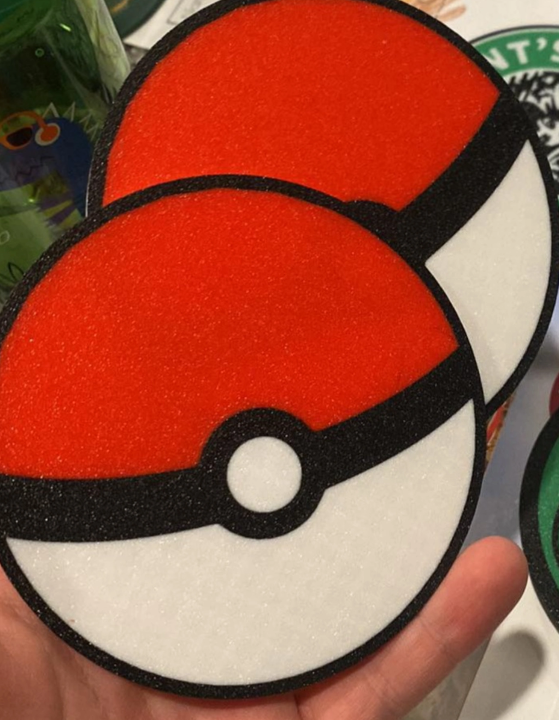 Free 3D file Pokeball coaster・Model to download and 3D print・Cults