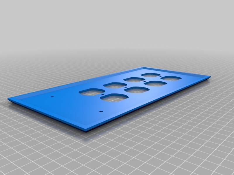 Free 3D file 8 Relay Box Plate・3D print model to download・Cults