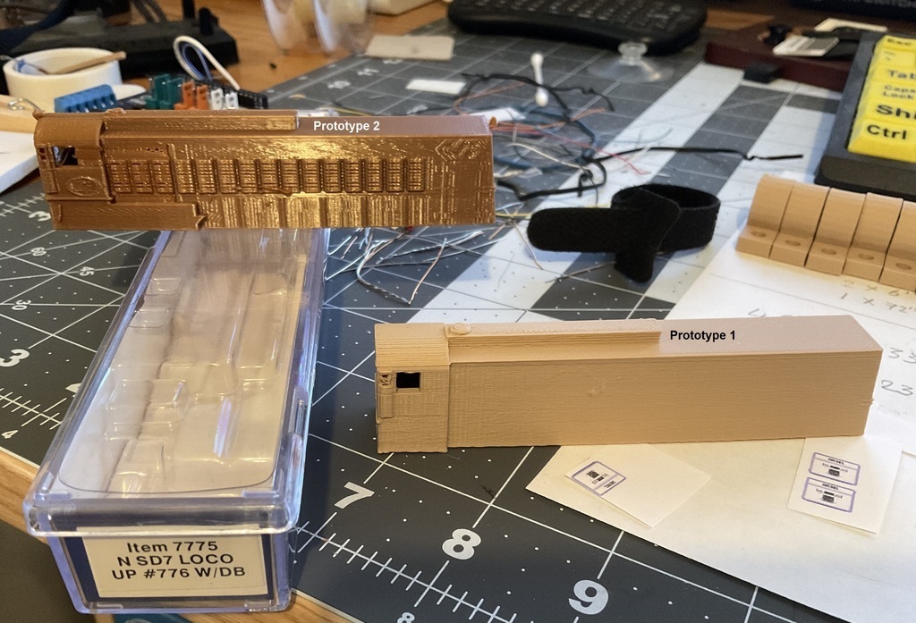 Free 3D file NS2200 locomotive in N scale・3D print object to download・Cults