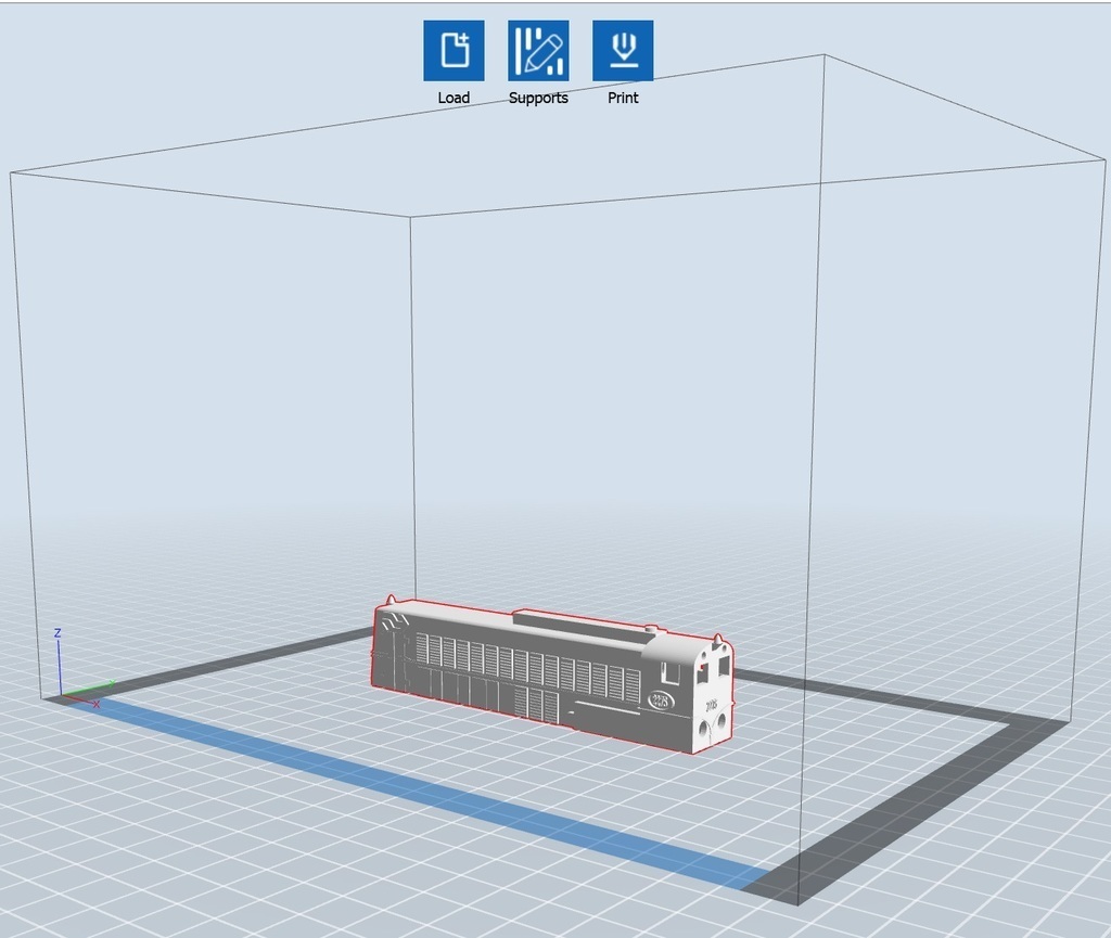 Free 3D file NS2200 locomotive in N scale・3D print object to download・Cults