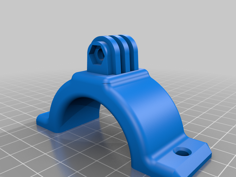Free 3D file Action Camera bracket・3D print object to download・Cults