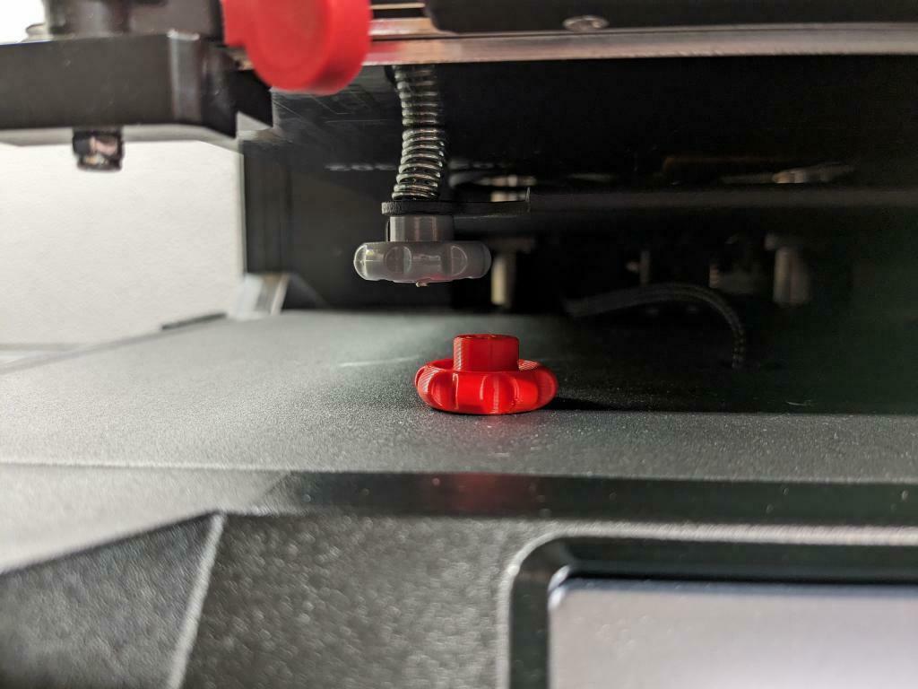 Free 3D file Flashforge Finder 3 Artemis Voxelab Aries Leveling Nut for M3 Ruthex thread inserts ...