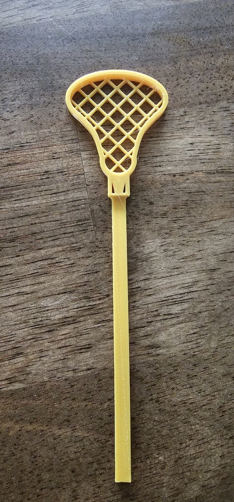 Free STL file Lacrosse Bookmark・3D print design to download・Cults