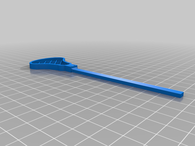 Free STL file Lacrosse Bookmark・3D print design to download・Cults