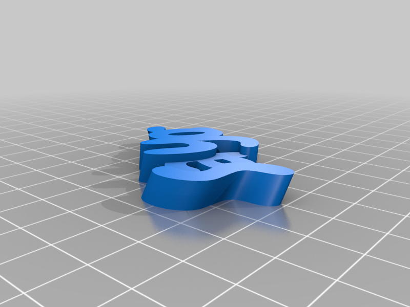 Free 3D file Saylor name・3D printer model to download・Cults