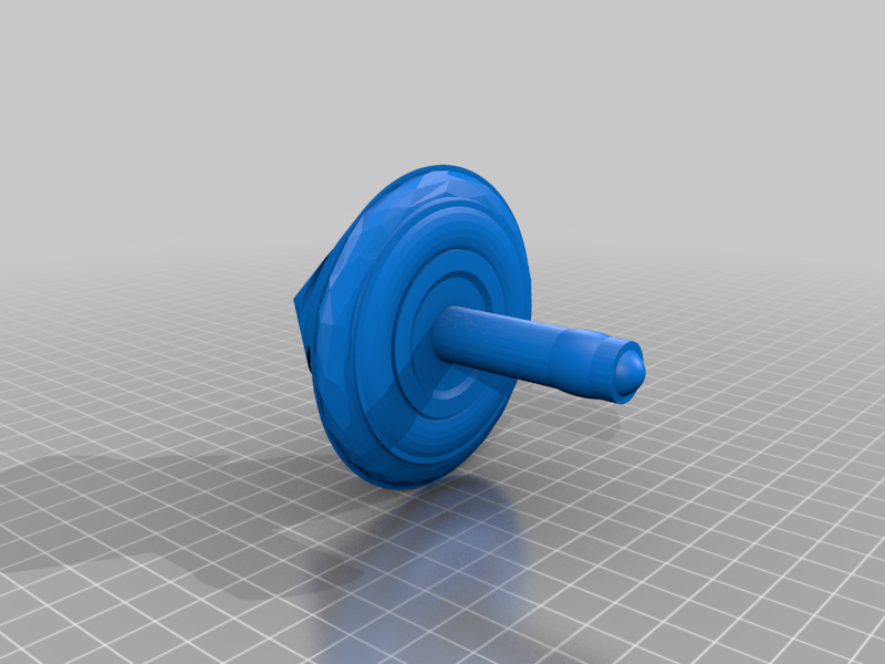 Free 3D file SPINNING TOP (EXPERIMENTAL)・Object to download and to 3D print・Cults