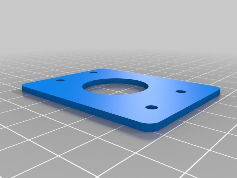 Free 3D file MP Select Mini NEMA 17 z-axis motor adapter plate・3D print ...