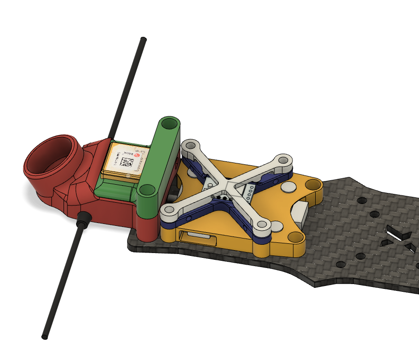 Free 3D file Xilo Phreakstyle Slammed GPS, VTX, RX Antenna Pod・3D ...