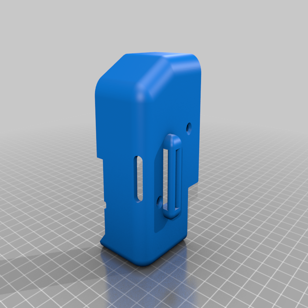 Free 3D file Sidewinder X1 Extruder Cover with integrated Ribbon Cable ...