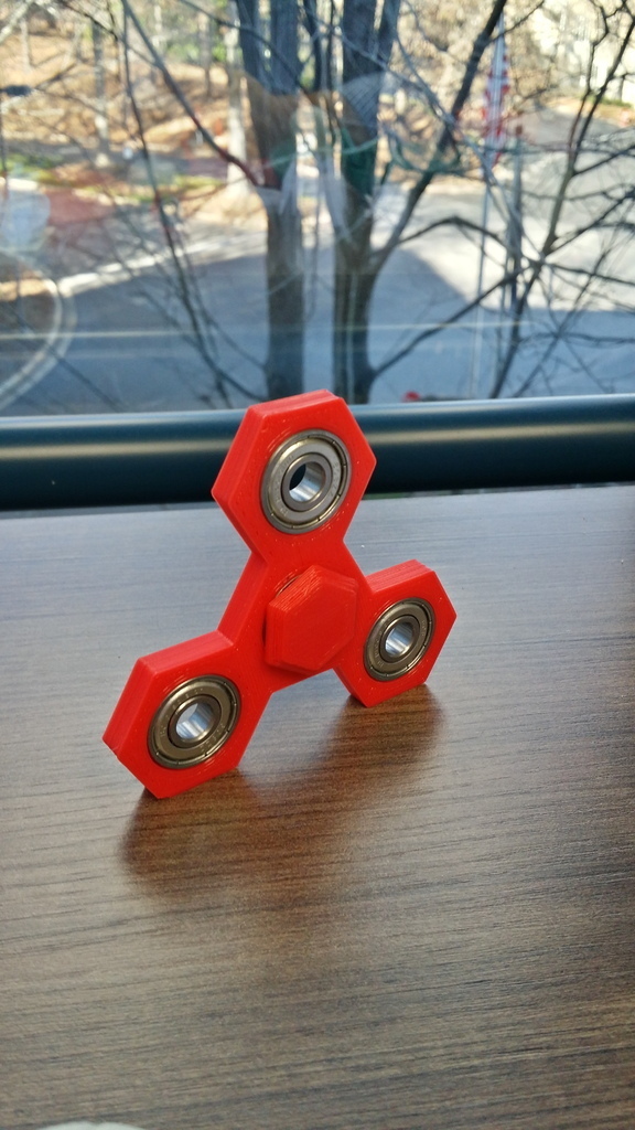 Free 3D file Hexagon Spinner Separate Models・3D printing design to ...