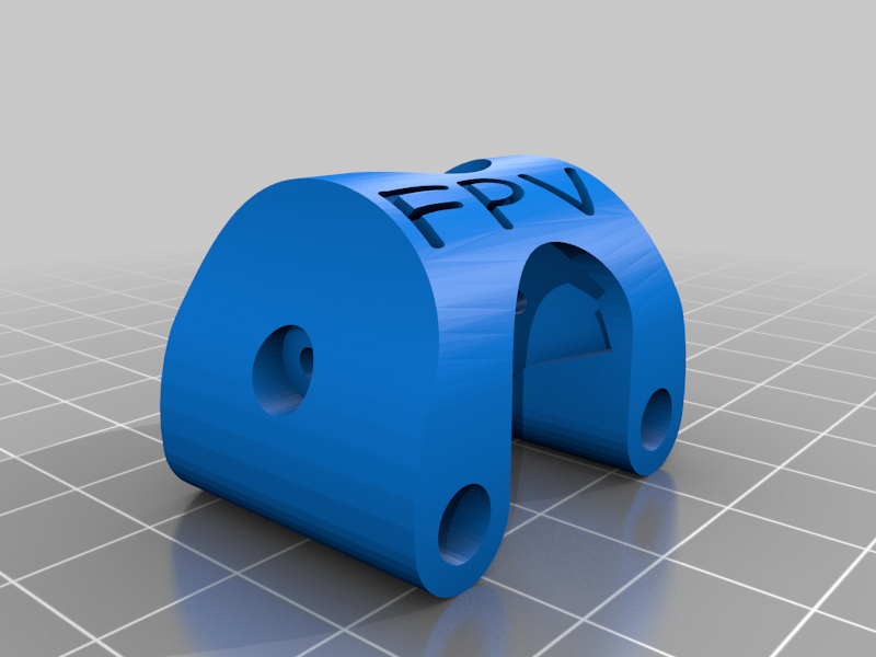 Free 3D file BlackOpal UL6 19mm FPV camera mount・3D printer design to ...