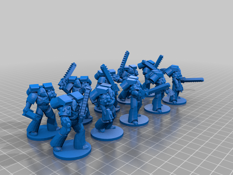 Free 3D file scaled from 6mm to 28mm space boys・3D print model to ...