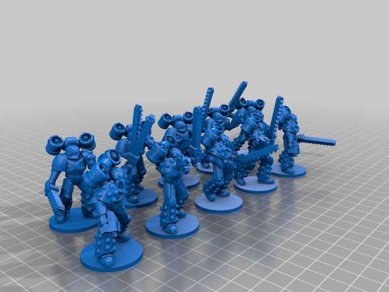 Free 3D file scaled from 6mm to 28mm space boys・3D print model to ...