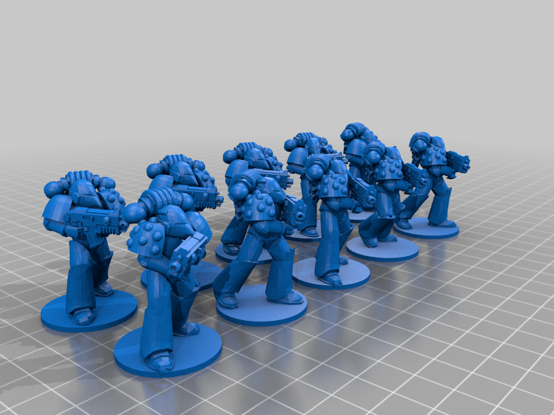 Free 3D file scaled from 6mm to 28mm space boys・3D print model to ...
