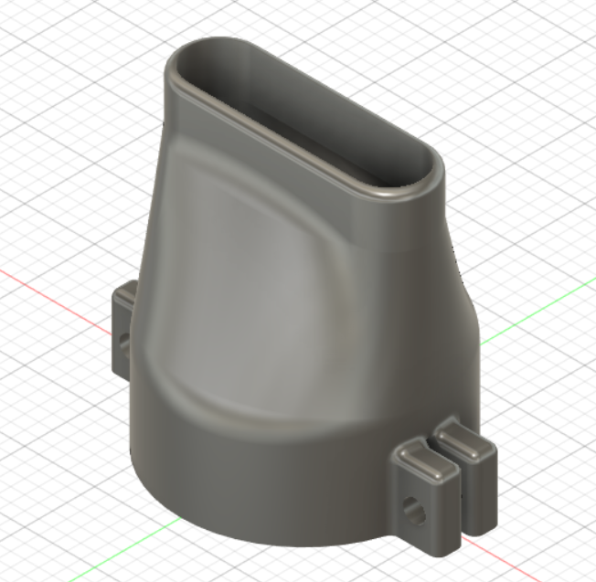 Free 3D file Leaf Blower Adapter・3D printing template to download・Cults