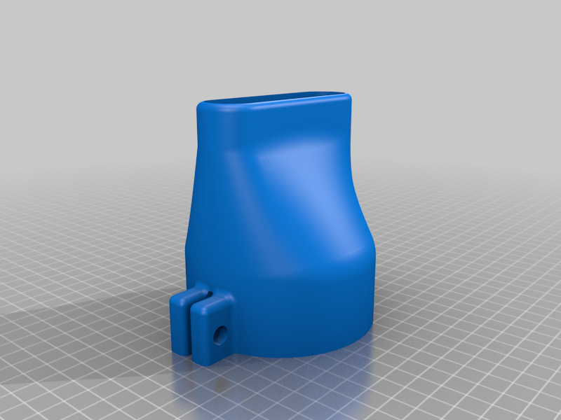 Free 3D file Leaf Blower Adapter・3D printing template to download・Cults