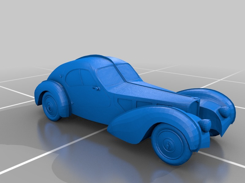 Free 3D file Bugatti Type 57SC・3D print model to download・Cults