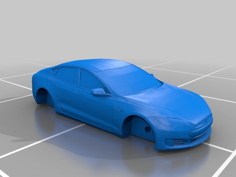 Free 3D file Tesla Model S 🚗・3D printing idea to download・Cults