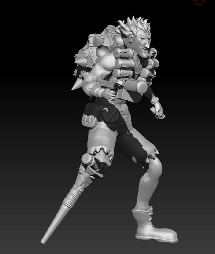 Archivo 3D gratis Junkrat de Overwatch 👾・Modelo para descargar y ...