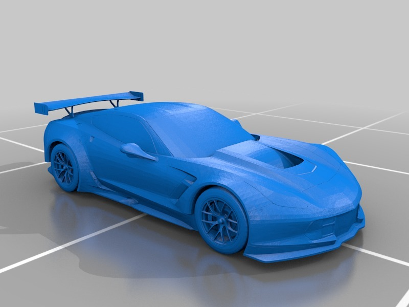 Free 3D file Chevrolet Corvette C7 Race Car 🚙・3D printer model to ...
