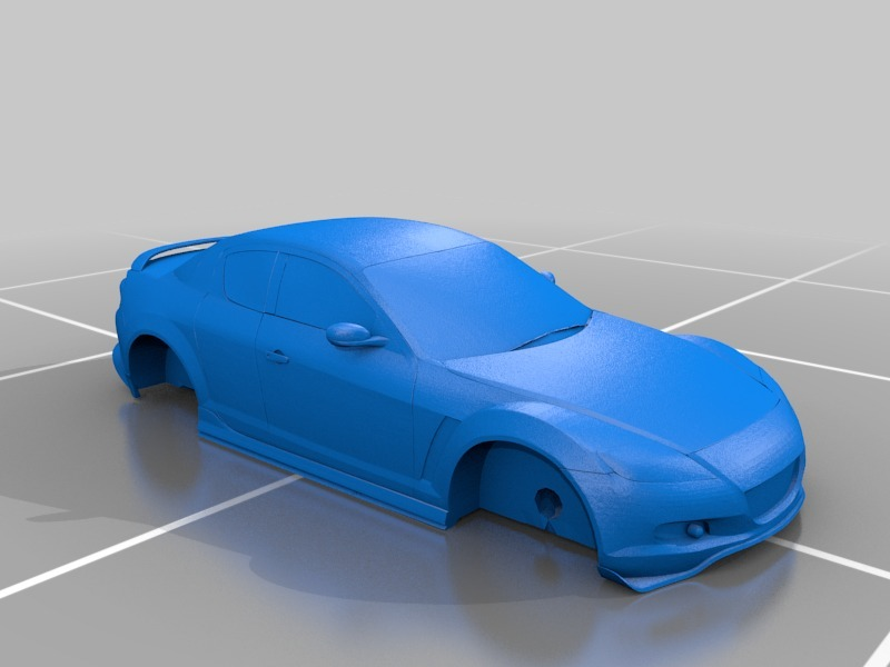 Descargar archivo 3D gratis Mazda RX8・Modelo para la impresora 3D・Cults