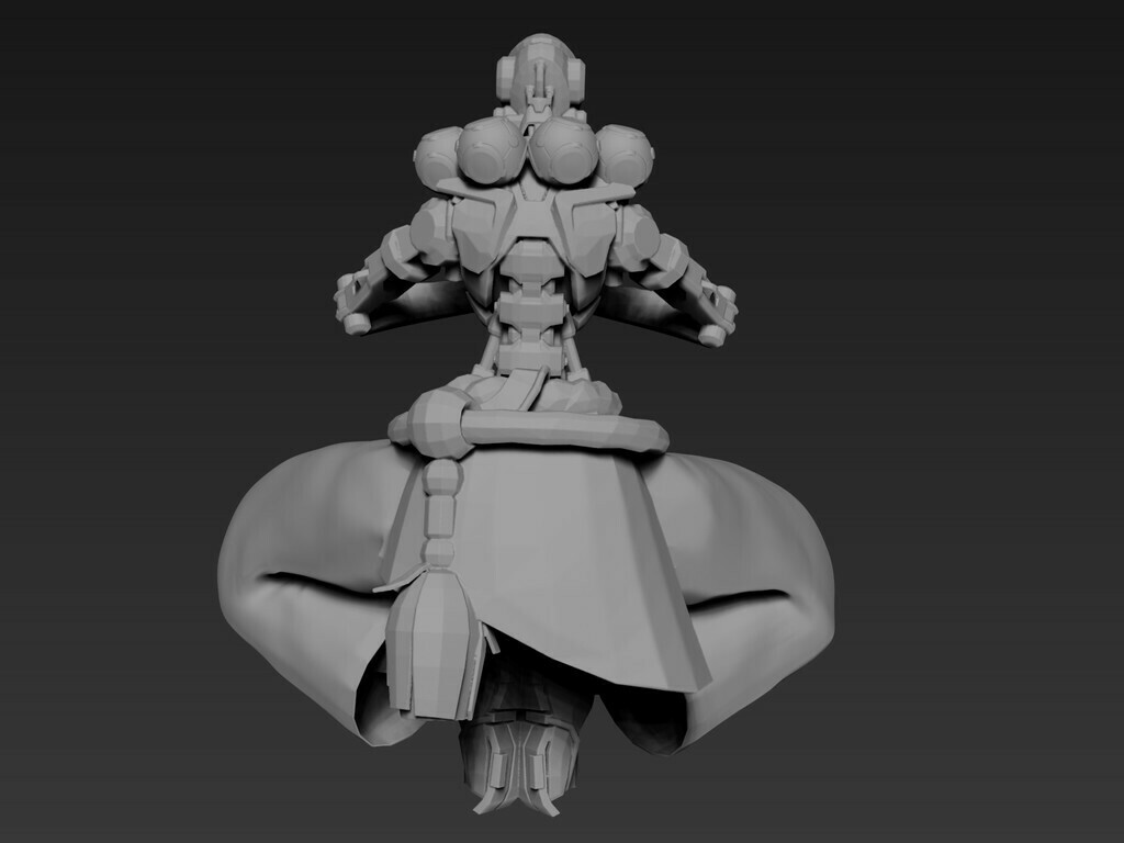 Free 3D file Zenyatta from Overwatch 🤖・Model to download and 3D print・Cults