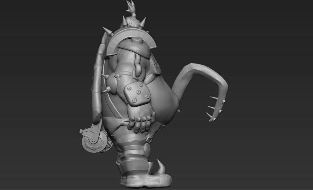 Archivo 3D gratis Roadhog de Overwatch 🎨・Modelo de impresión 3D para ...