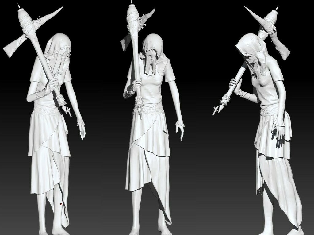 Free 3D file Marta from Outlast・3D printing idea to download・Cults