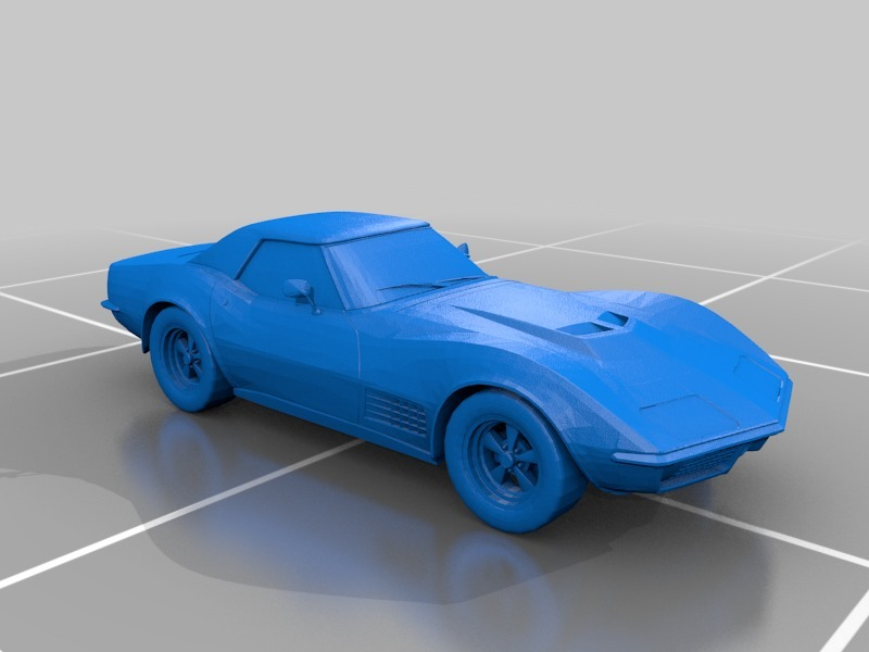 Free 3D file Chevrolet Corvette ZR1・3D printing idea to download・Cults