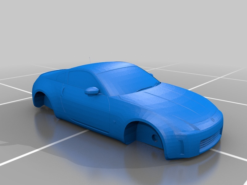 Free 3D file Nissan 350Z 🚗・3D printable model to download・Cults