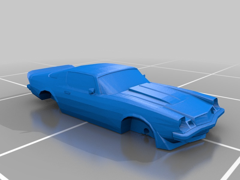 Free 3D file Chevrolet Camaro 1977・Model to download and 3D print・Cults