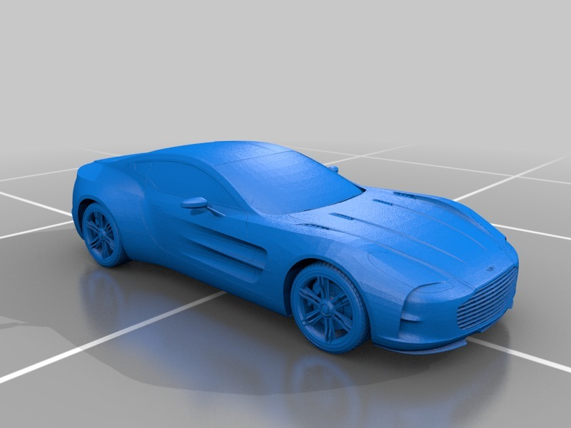 Free 3D file Aston Martin One-77・3D printable model to download・Cults