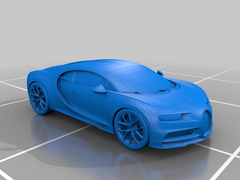 Archivo 3D gratis Bugatti Chiron・Plan para descargar y imprimir en 3D・Cults
