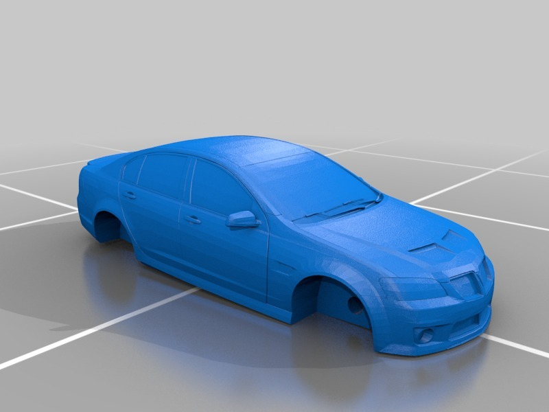 Free 3D file Pontiac G8・3D printer design to download・Cults