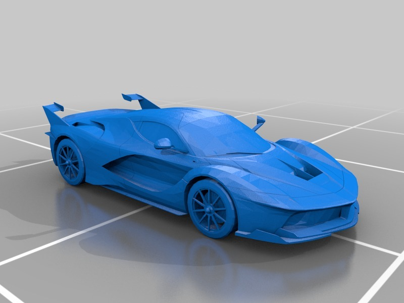 Archivo 3D gratis Ferrari FXX K・Modelo de impresión 3D para descargar・Cults